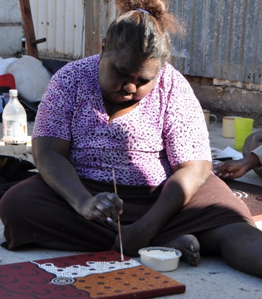 Philippa Guguman Nungurrayi - Art d'Australie - peintre aborigène