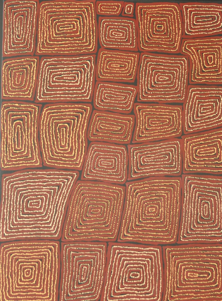 Tingari Wanapatangu - Peinture d'Australie - art aborigène