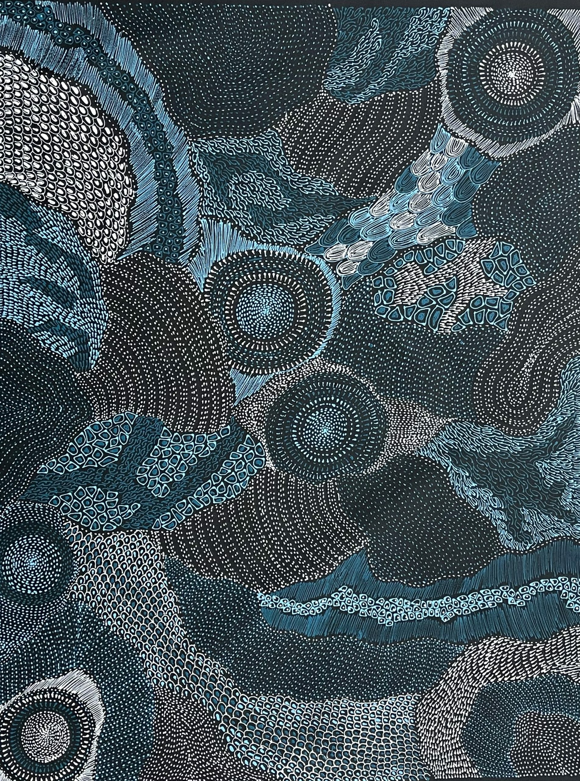 Bush Yam my mother country - Peinture d'Australie - Galerie d'Art ...